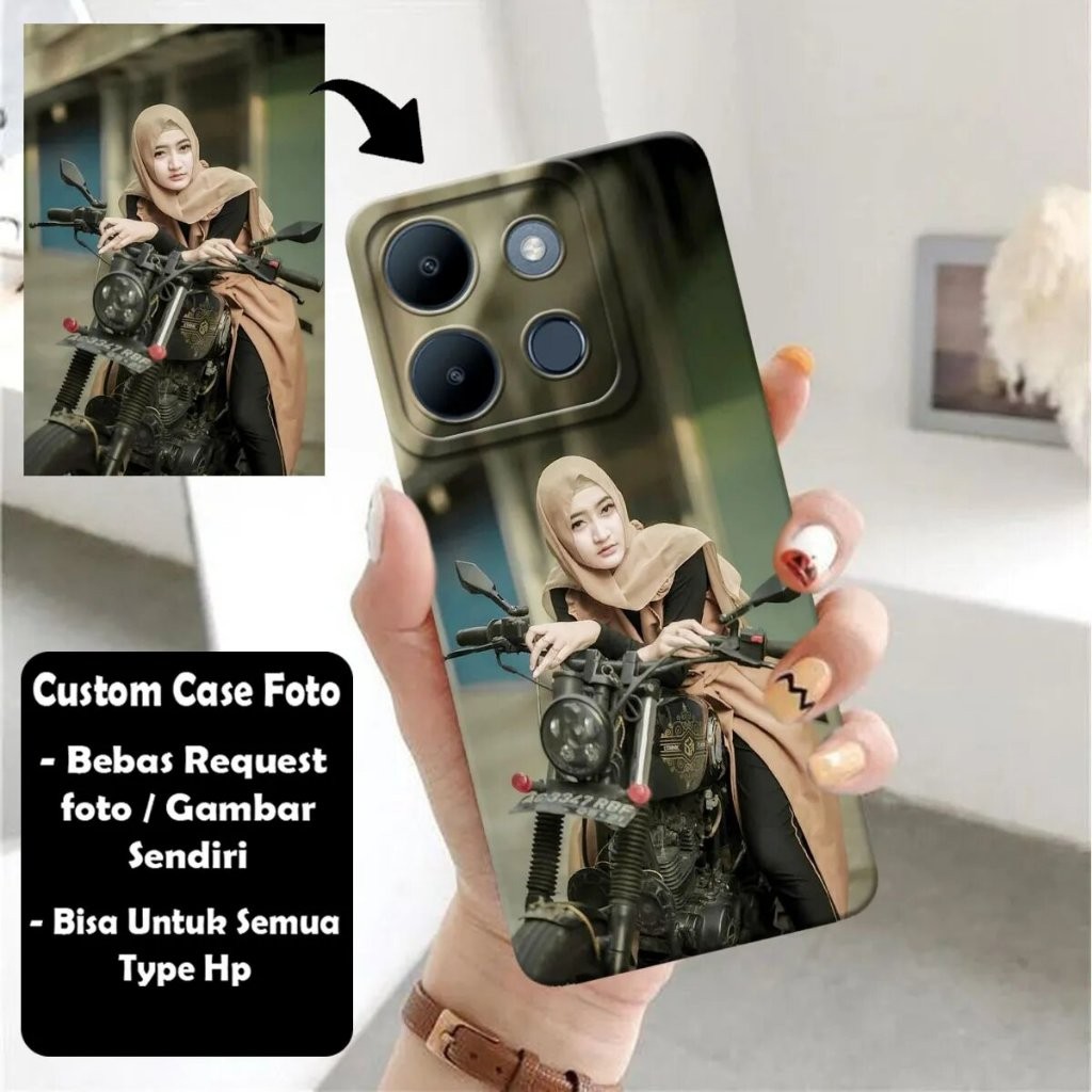 Jual Custom Foto Casing Infinix Smart 7 Bebas Request Poto / Gambar ...