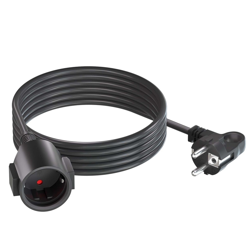 Jual 3M EU Power Cord Extension Cable 3680W 250V 16A Male to Female ...