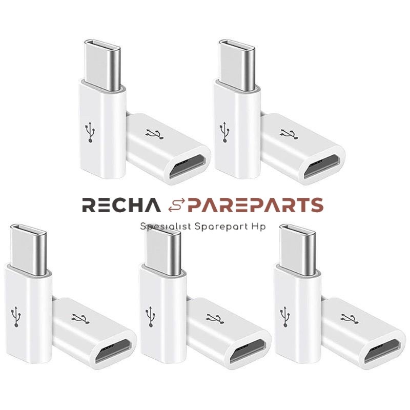Jual CONVERTER SAMBUNGAN MICRO KE TYPE C - ADAPTOR MICRO USB KE TYPE C ...