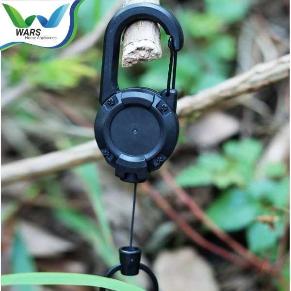 Jual WARS SPORT Gantungan Kunci Multifungsi Tali Kawat Tarik Otomatis ...