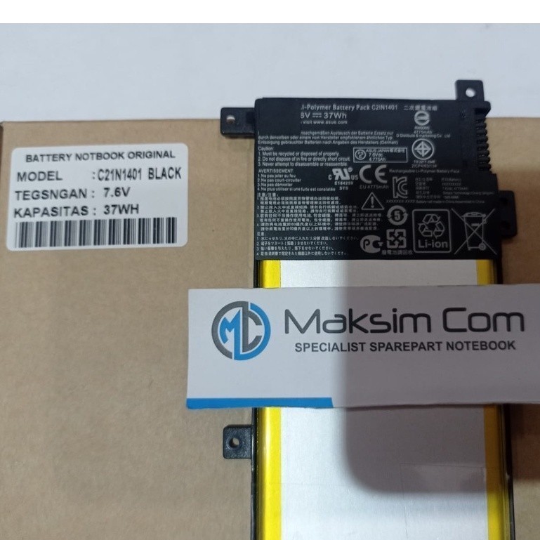 Jual Batre Baterai Laptop Asus A455L X455L A455Ln K455Lf A455Ld ...