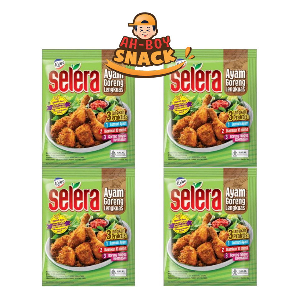 Jual KOBE SELERA AYAM GORENG LENGKUAS 1 RENCENG ISI 10 SACHET - AHBOY ...