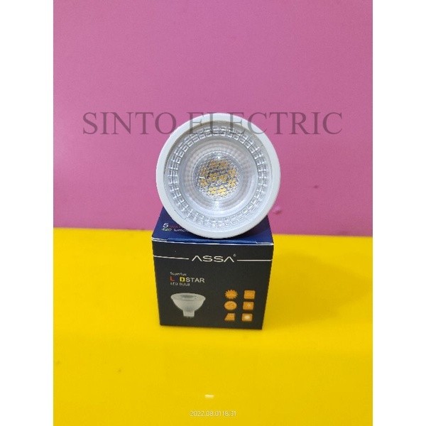 Jual ASSA Led spotlight mr16 tusuk 5w 5watt led spot gu5 3 | Shopee ...