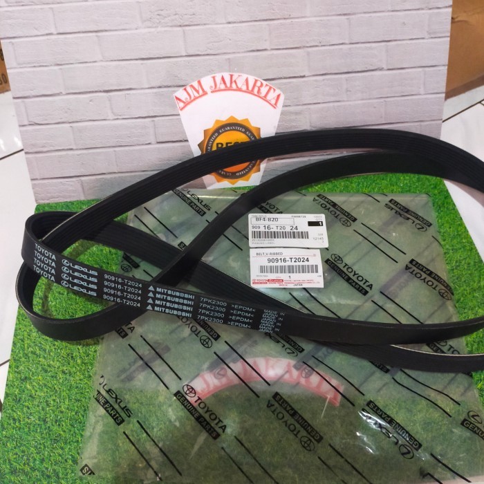 Jual fan van belt tali kipas innova reborn bensin original 7pk 2300 | Shopee Indonesia