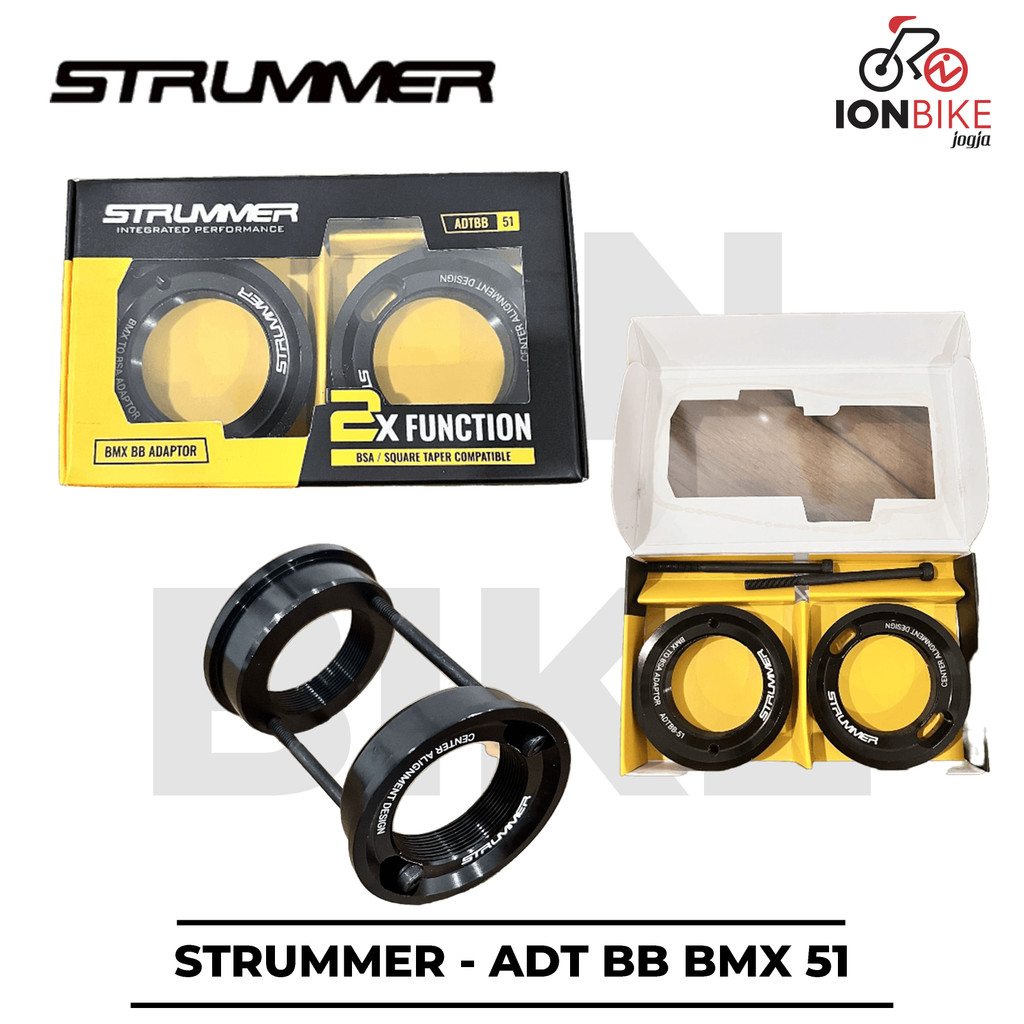 Jual Adaptor BB STRUMMER Sepeda BMX ke Bottom Bracket BSA Kotak HT2 ...