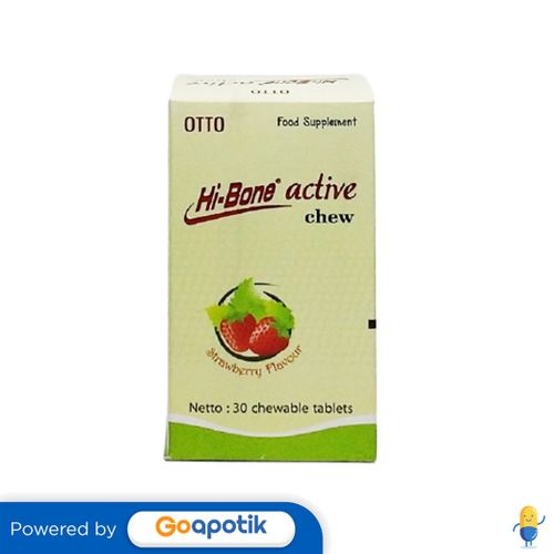 Jual Hi-Bone Active Rasa Strawberry Botol 30 Tablet | Shopee Indonesia