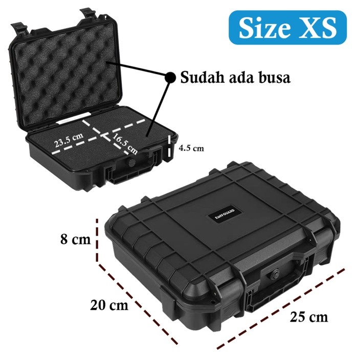 Jual Kotak Perkakas Pelican Hard Case Tool Box Storage Size Besar ...