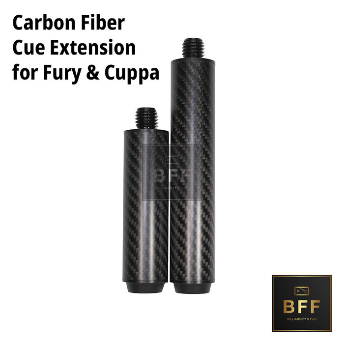 Jual Extension Stik Billiard Matte Carbon Fiber Cue Extension for Fury ...