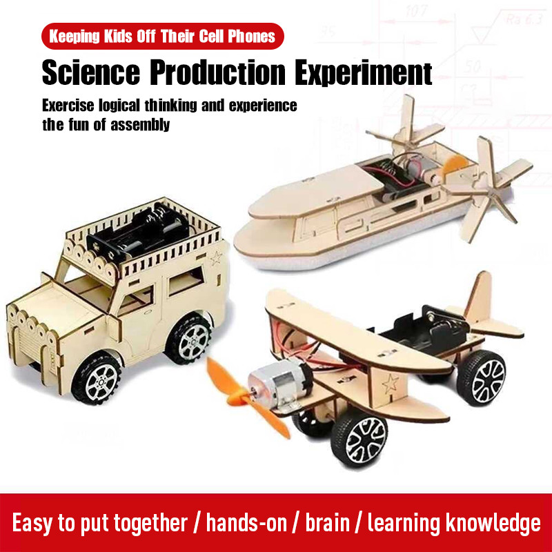 Jual Mainan Edukasi Diy Robot Car Rakitan Generator Bohlam Kayu Untuk ...