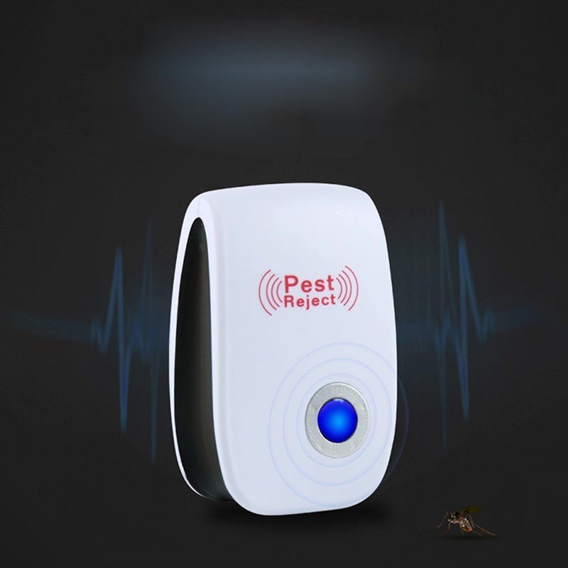 Jual Electronic Ultrasonic Pest Reject Bug Mosquito Cockroach Mouse ...
