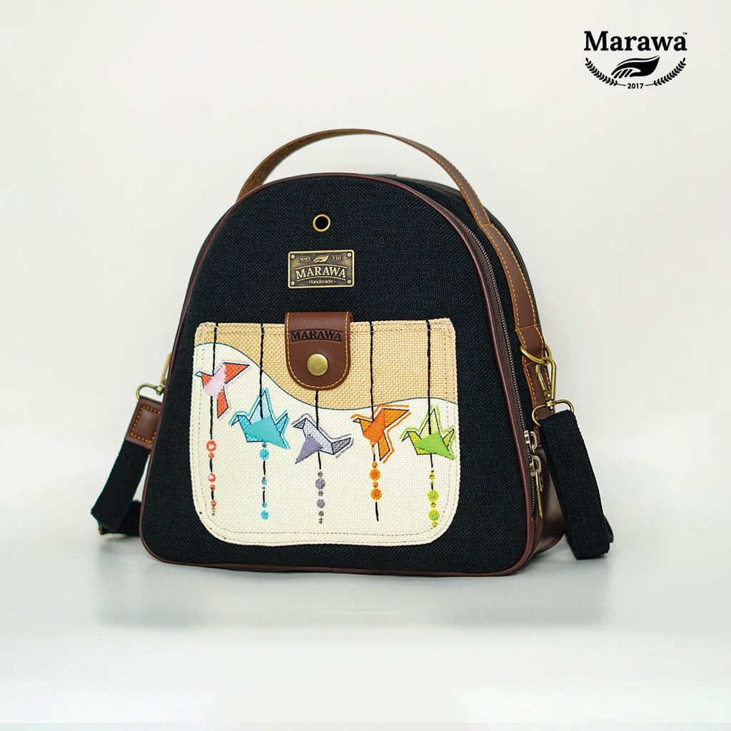 Jual MARAWA Hali - Sae Tas Ransel Selempang 3 in 1 Style Etnik Handmade ...