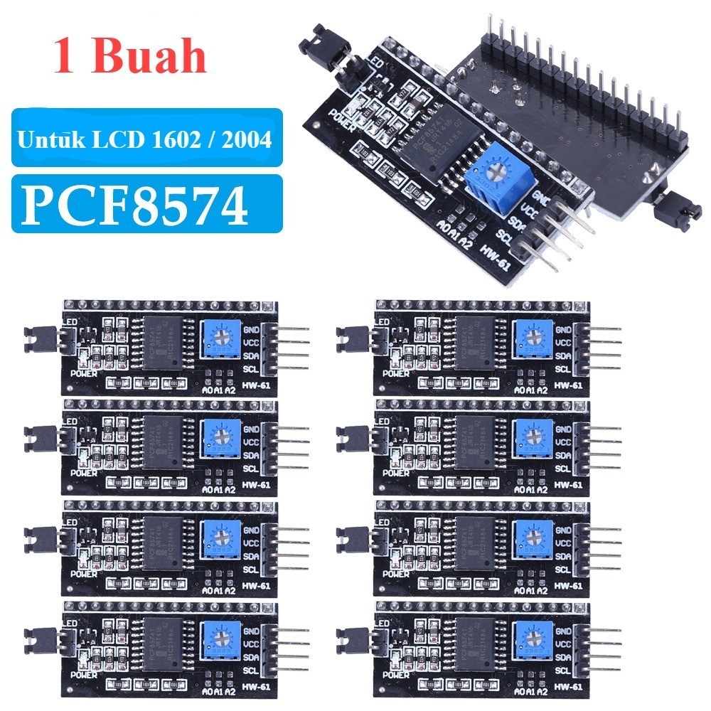 Jual PCF8574 LCD Display Adapter Module IIC I2C LCD1602 2004 IIC Serial ... Jual PCF8574 LCD Display Adapter Module IIC I2C LCD1602 2004 IIC Serial ...