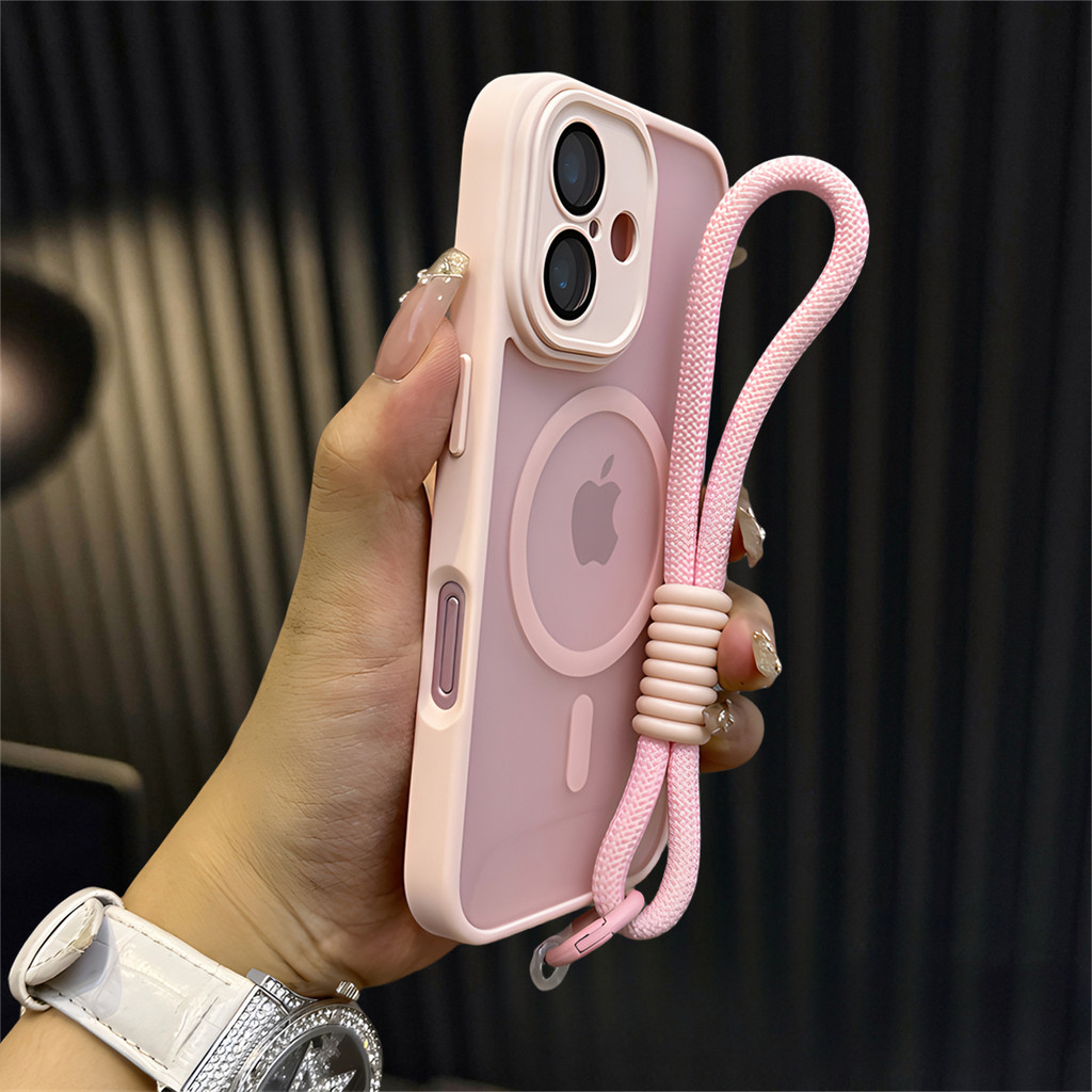 Jual New Casing Desert Titanium Luxury Matte magnetic wireless charging ...