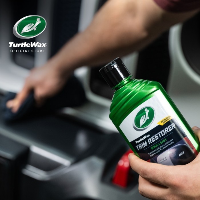 Jual Turtle Wax Trim Restorer Semir Penghitam Plastik Pudar 296 ml ...