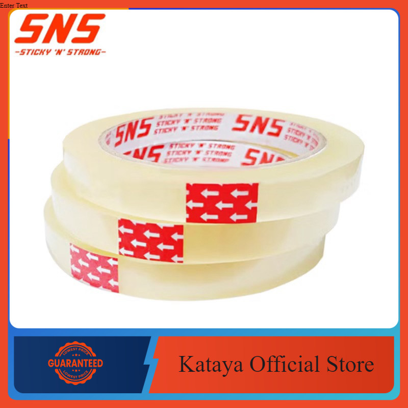 Jual ISOLASI 12 MM X 72 Yard - SNS - 1 PCS | Shopee Indonesia