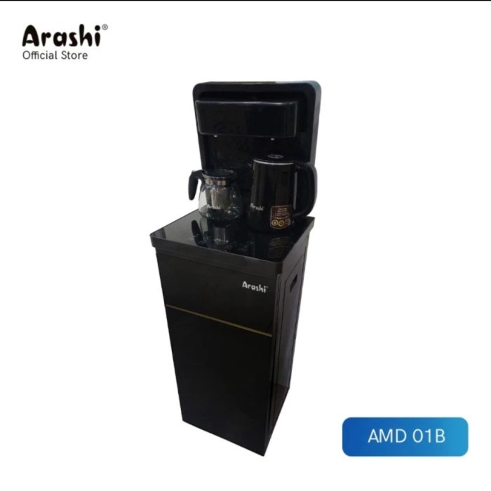 Jual ARASHI Dispenser AMD01B AMD 01B Galon Bawah Multi Fungsi + Teko | Shopee Indonesia