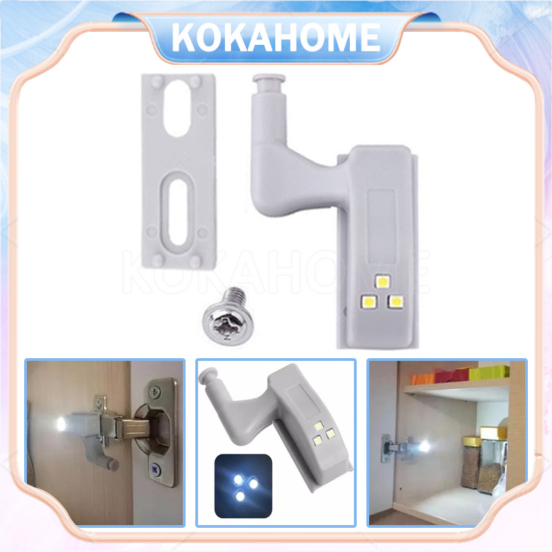 Jual lampu led engsel pintu lemari pakaian laci/lampu led engsel pintu ...