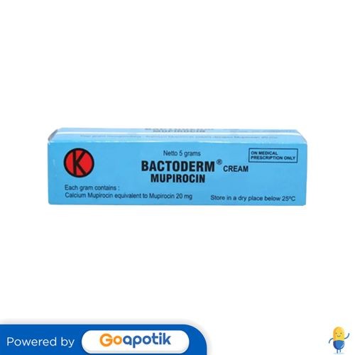 Jual Bactoderm Cream Isi 5 Gram Tube | Shopee Indonesia