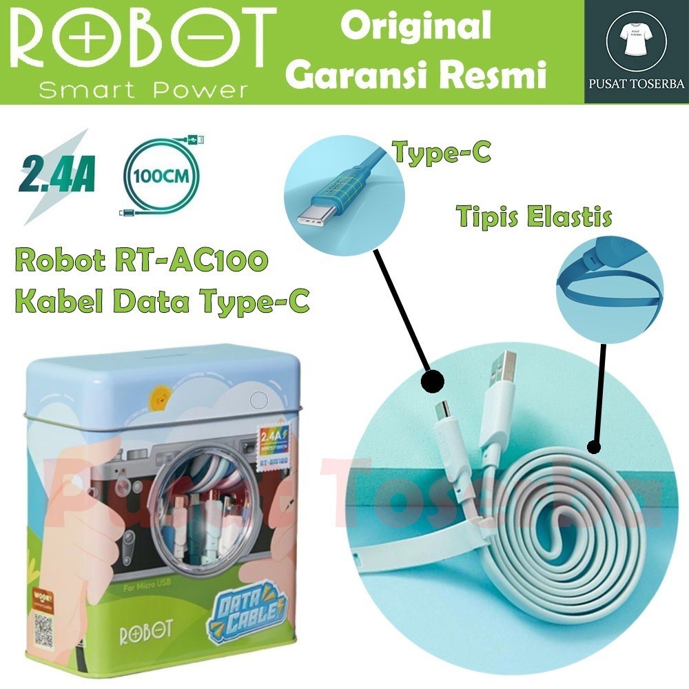 Jual Kabel Robot RT-AM100 RT-AC100 Kabel Data Cable Micro USB Dan Type ...