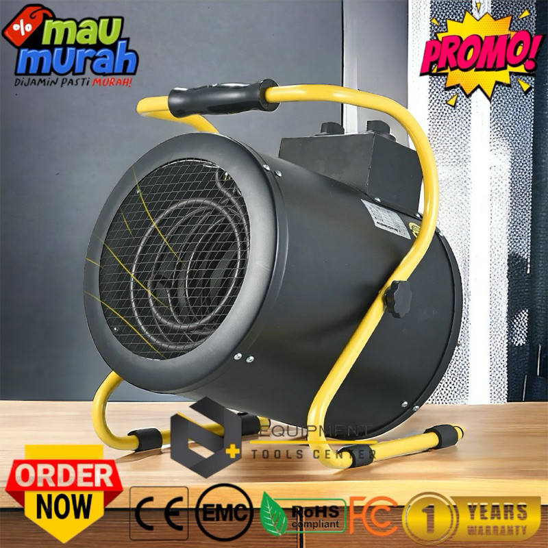 Jual Electric heater Fan Portable Air Heater Pemanas Ruangan 3KW 220V ...