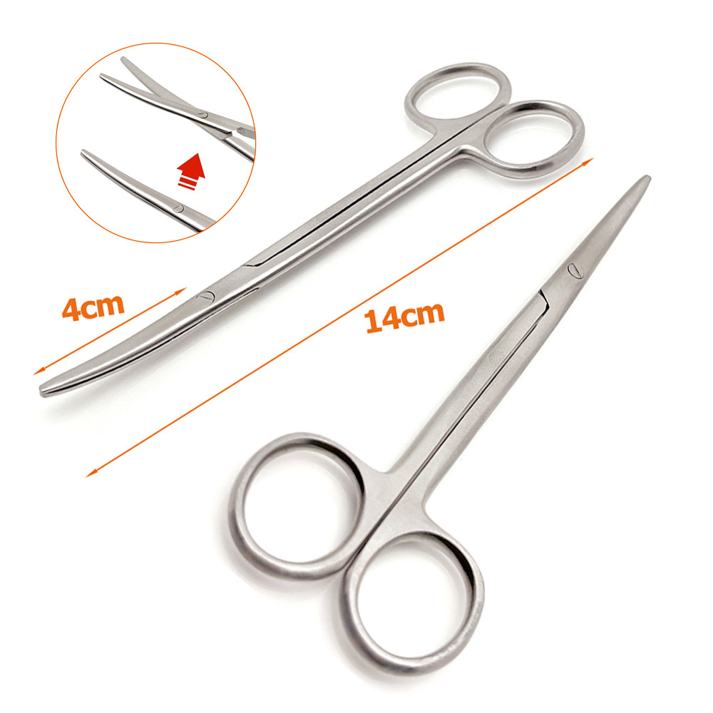 Jual 14 Cm Tc Metzenbaum Surgical Scissors Ideal for Delicate Tissue ...