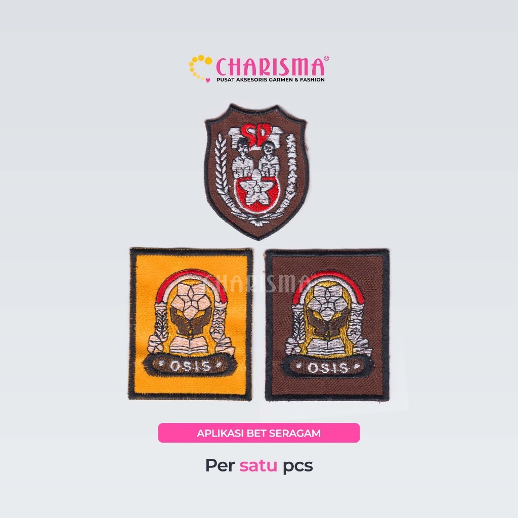 Jual Charisma Aplikasi Bet Seragam Sekolah - Logo Bordir Sekolah SD ...