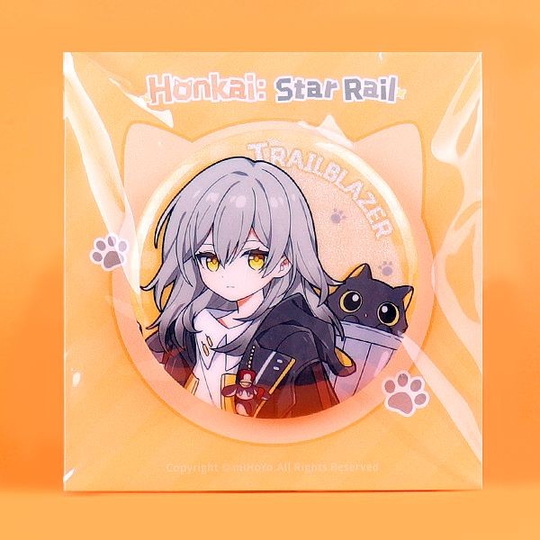 Jual Stelle Trailblazer Female Little Cat Series Can Badge - Honkai ...