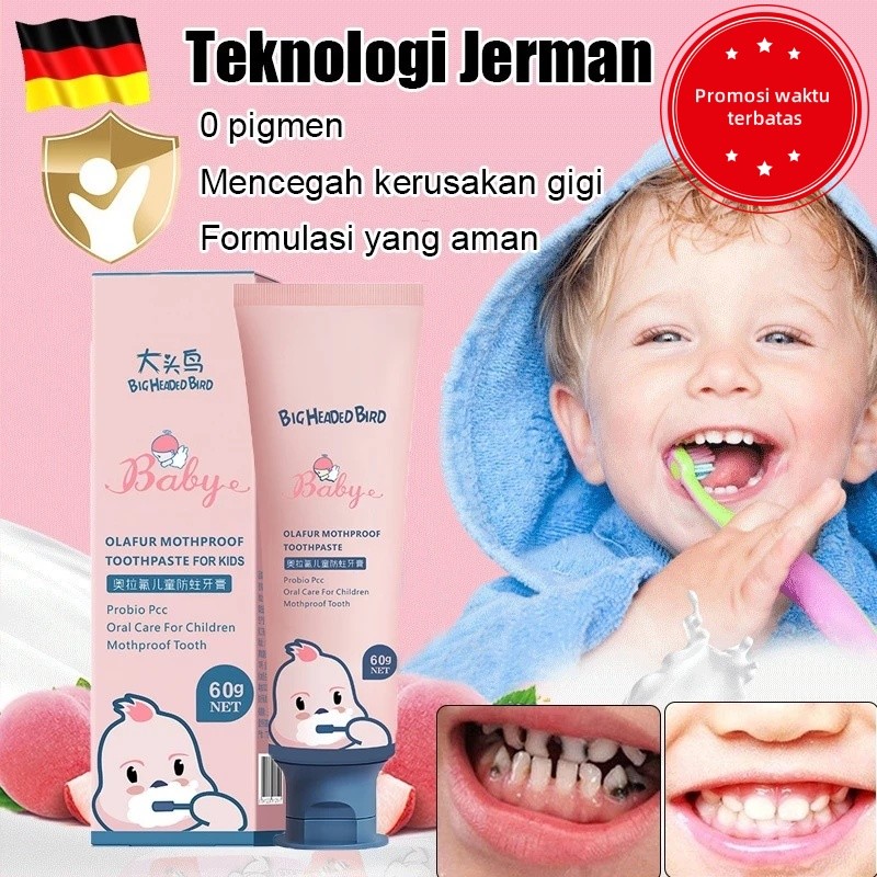 Jual 100% Original Pasta Gigi Bayi Pasta Gigi Odol Bayi Odol Anak Pure ...