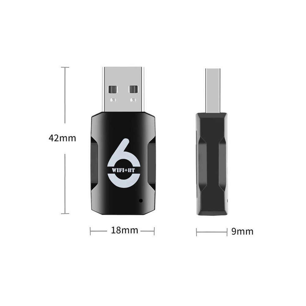 Jual 900Mbps USB WiFi Bluetooth Adapter 2 in 1 Dongle Dual Band USB ...