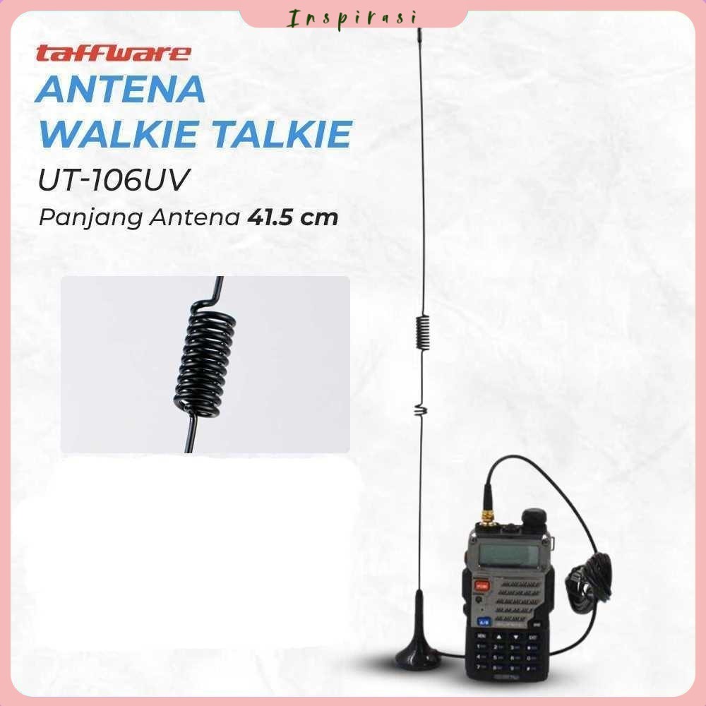 Jual Taffware Antena Walkie Talkie RP-SMA Female Dual Band VHF UHF Baofeng - UT-106UV | Shopee ...