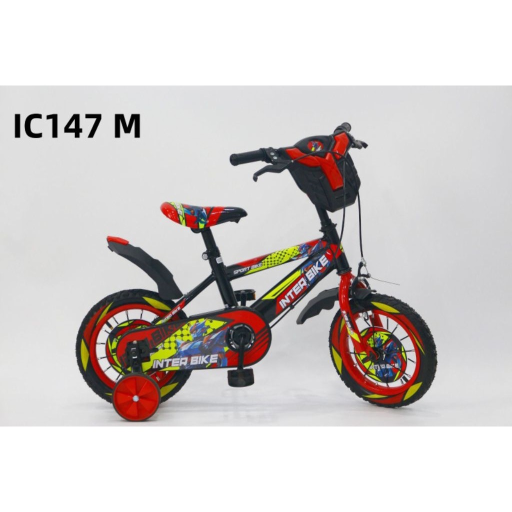 Jual SEPEDA ANAK LAKI LAKI BMX 12,16,18 INCH INTERBIKE IC 147 M FREE ...