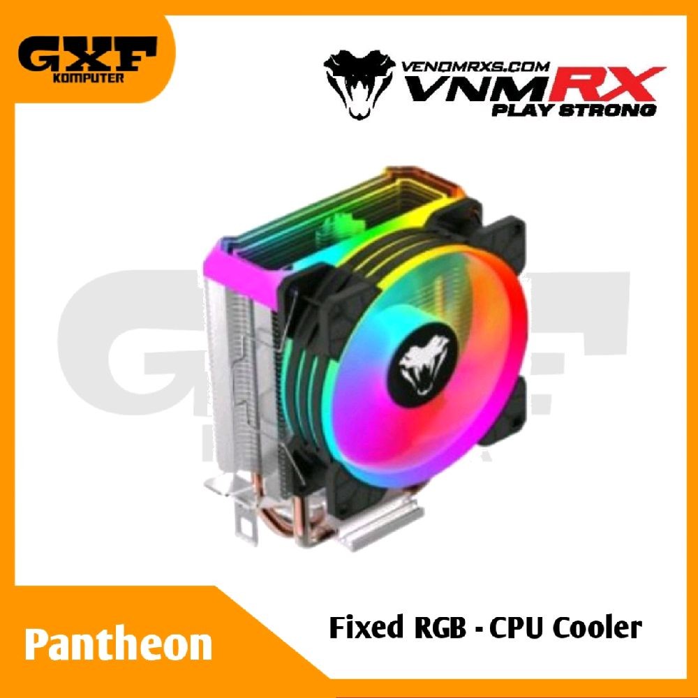 Jual Venomrx Pantheon Fixed RGB CPU Cooler | Shopee Indonesia