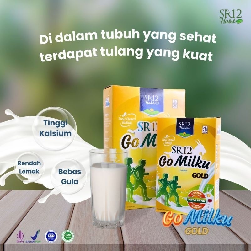 Jual Susu Kambing Etawa Gomilku Gold Premium Tanpa Gula dan Krimer SR12 ...