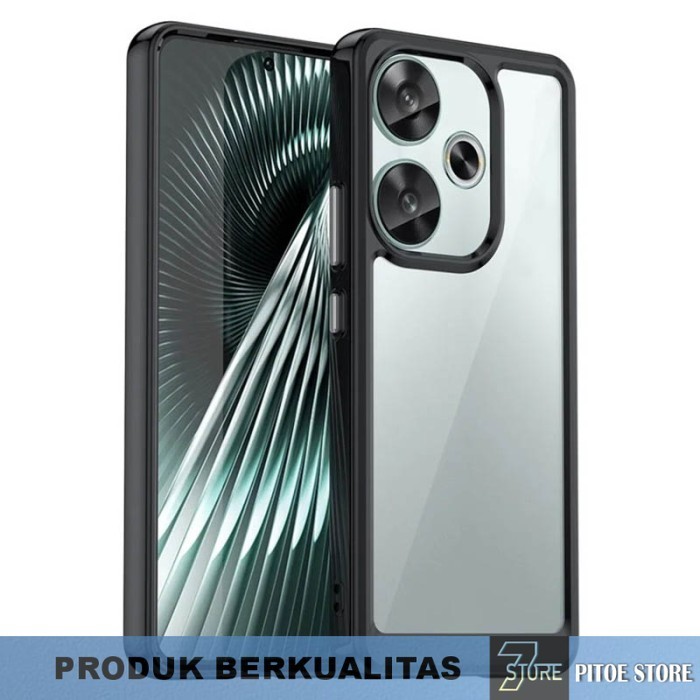 Jual Original Vision Armor Soft Hard Case Xiaomi Poco F6 5G Acrylic ...