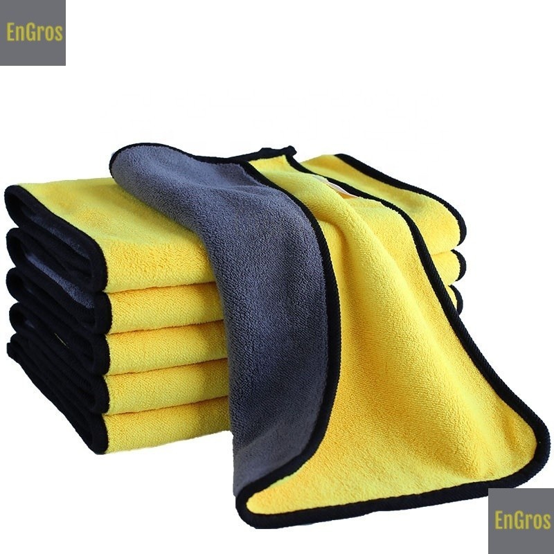 Jual 30cm x 30cm Kain Lap Microfiber Motor - Handuk Lap Mobil 2 in 1 ...