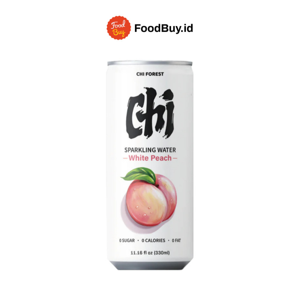 Jual Chi Forest Sparkling Water White Peach 330ml | Shopee Indonesia