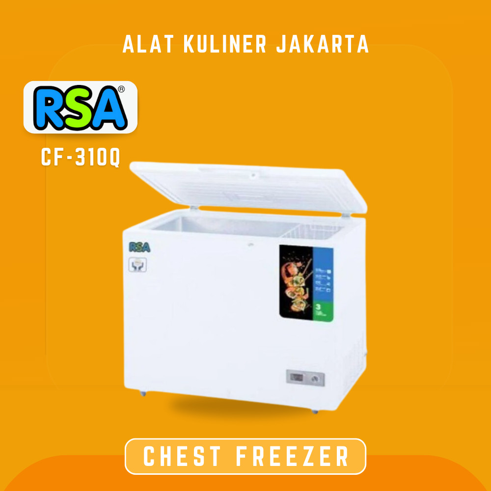 Jual RSA CF 310Q CF-310Q CHEST FREEZER BOX CHEST FREEZER 300 LITER ...