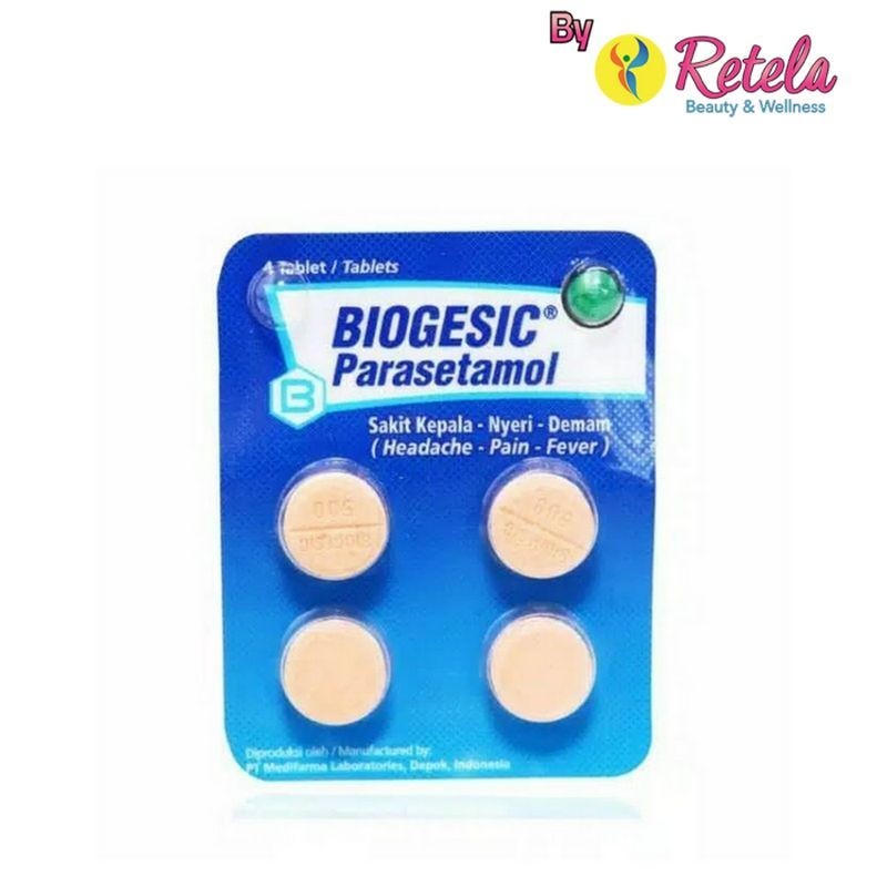 Jual BIOGESIC 1 STRIP 4 TABLET | Shopee Indonesia