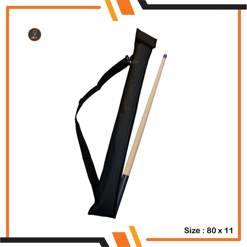 Jual Tas Stick Biliard Tas Stik Cue Billiard 1x1 Hitam | Shopee Indonesia