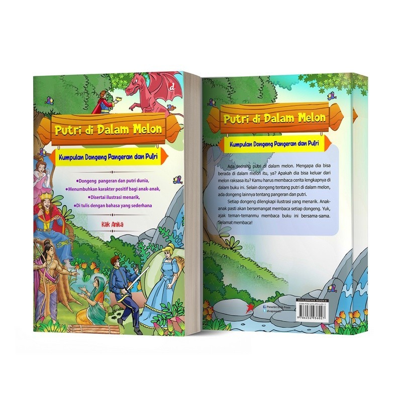 Jual Buku Ori Putri di Dalam Melon, Kumpulan Dongeng Pangeran dan Putri ...