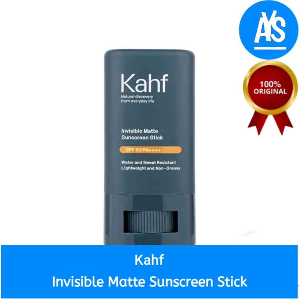 Jual KAHF - Invisible Matte Sunscreen Stick SPF 50 PA++++ 22 Gr I AYS ...