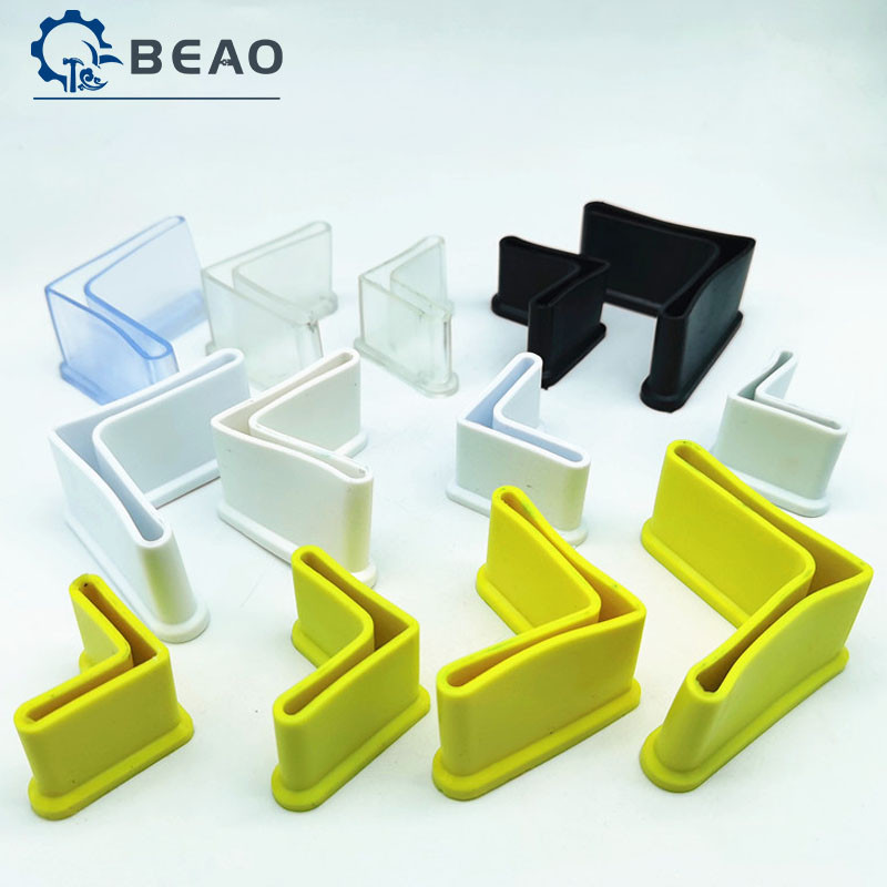Jual Rubber L-shaped Cover Triangle angle iron end cap Socks Anti ...