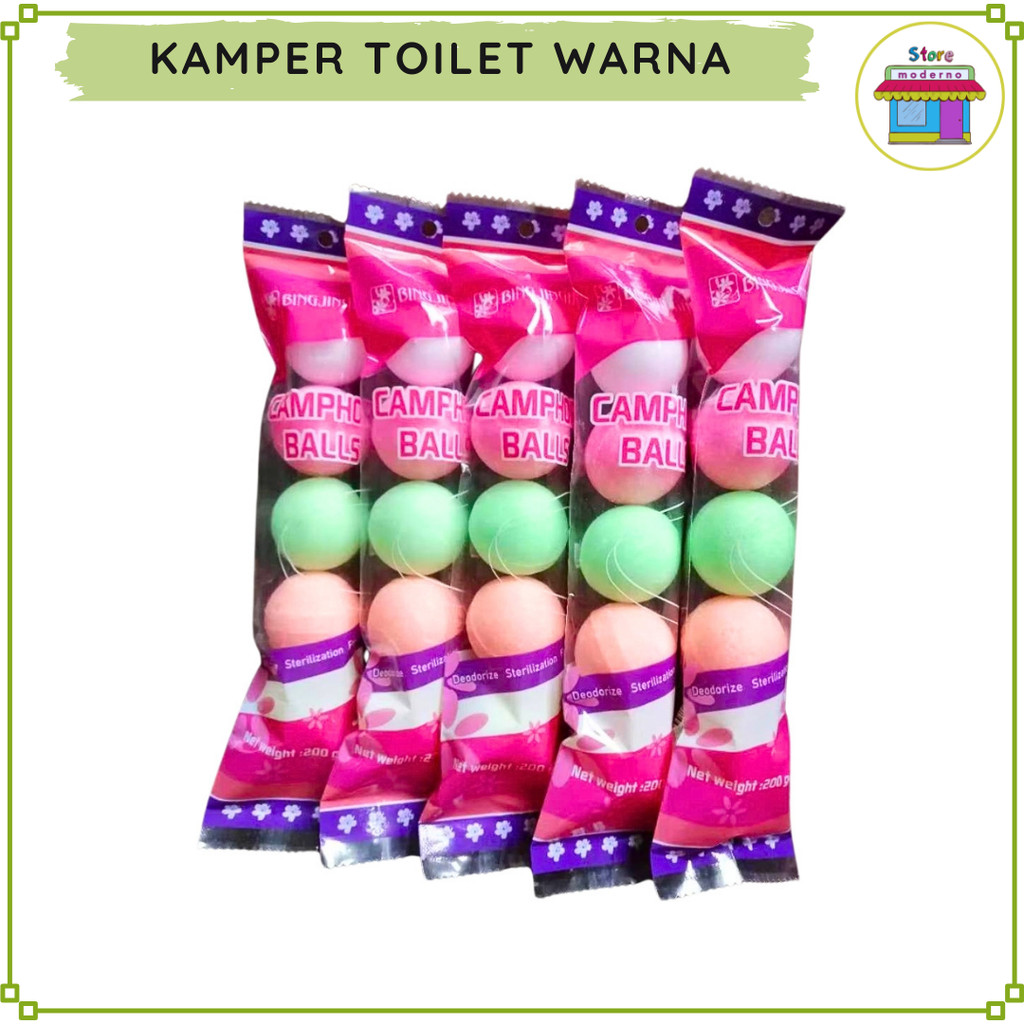 Jual Kamper Toilet Ball Penghilang Bau Tak Sedap Kamar Mandi ...