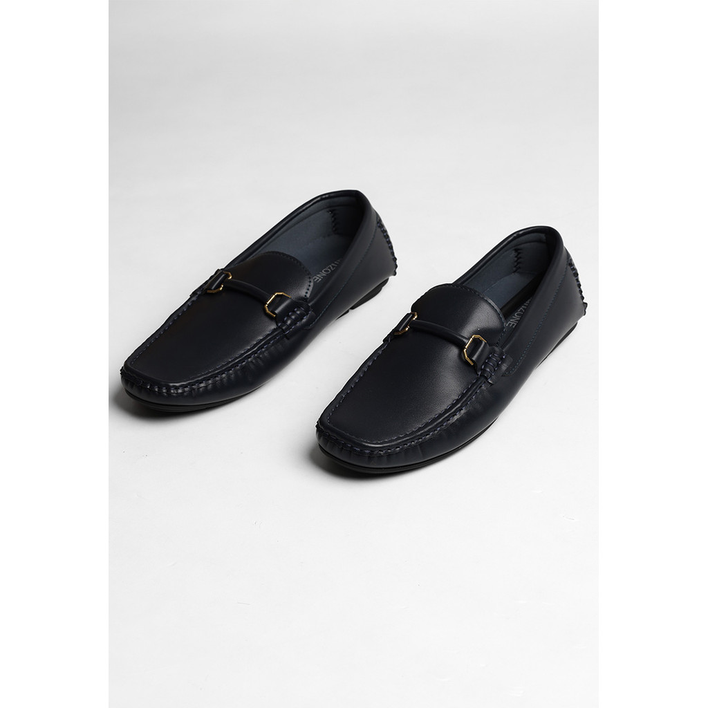 Jual MANZONE - Sepatu Pria Formal Durin - Navy | Shopee Indonesia