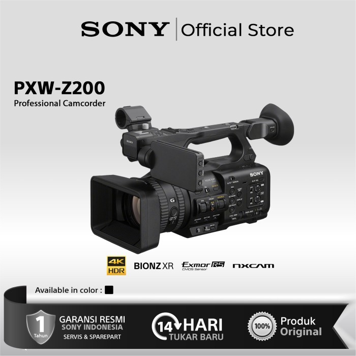Jual Sony PXW-Z200 PXW Z200 PXWZ200 Professional Camcorder | Shopee Indonesia