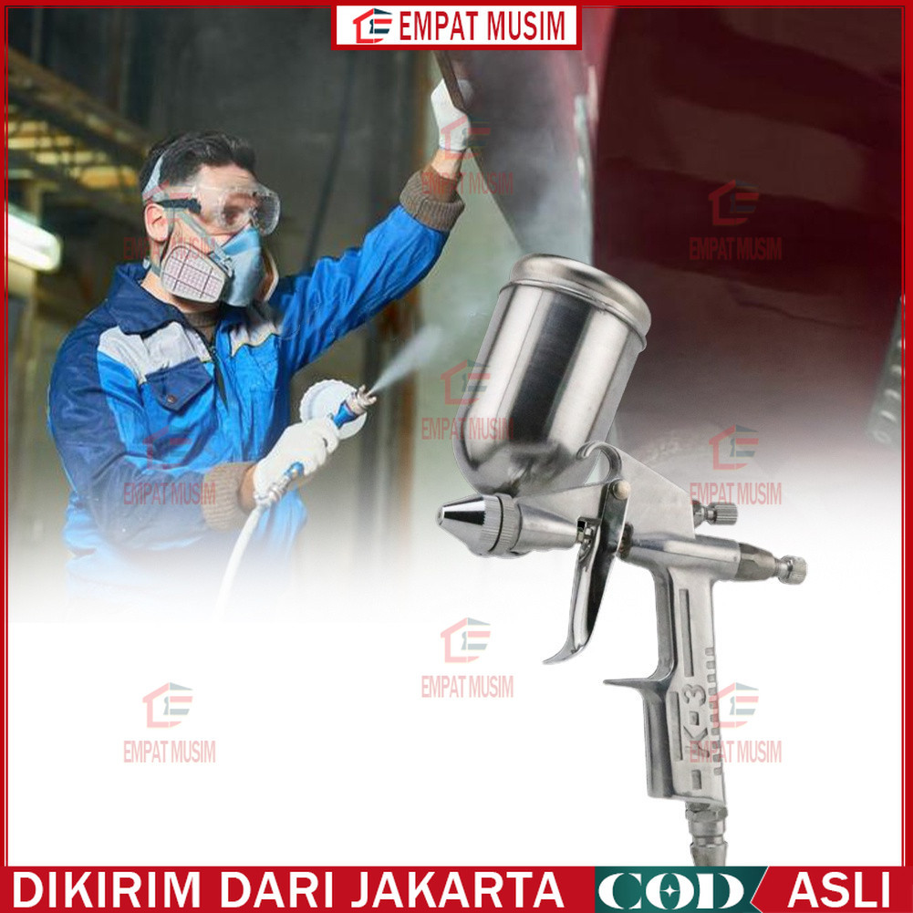 Jual K3 150ML Pistol Semprot Mobil 0.5Mm Nosel Dinding Semprotan Pistol ...