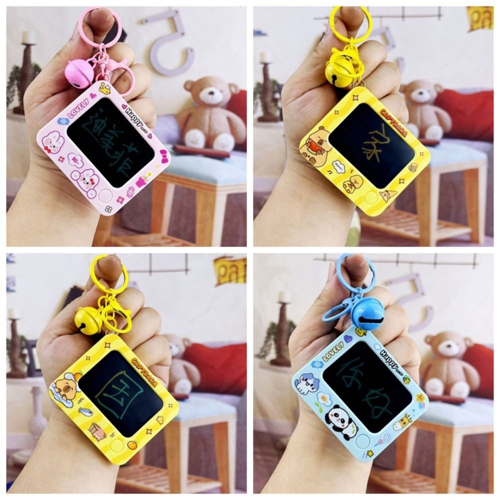 Jual Creative Reusable Mini Drawing Board Capybara Bear Panda Small ...