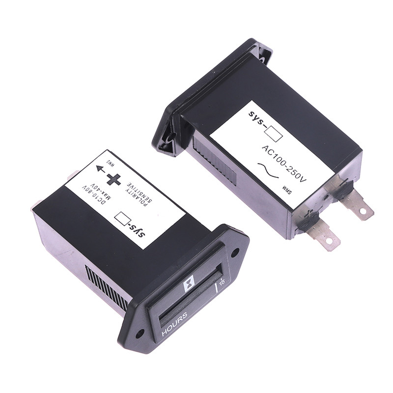 Jual Complete Sealed Quartz Timer Counter SYS-1 6 Digits 100-250V AC220V Hour Meter Digital ...