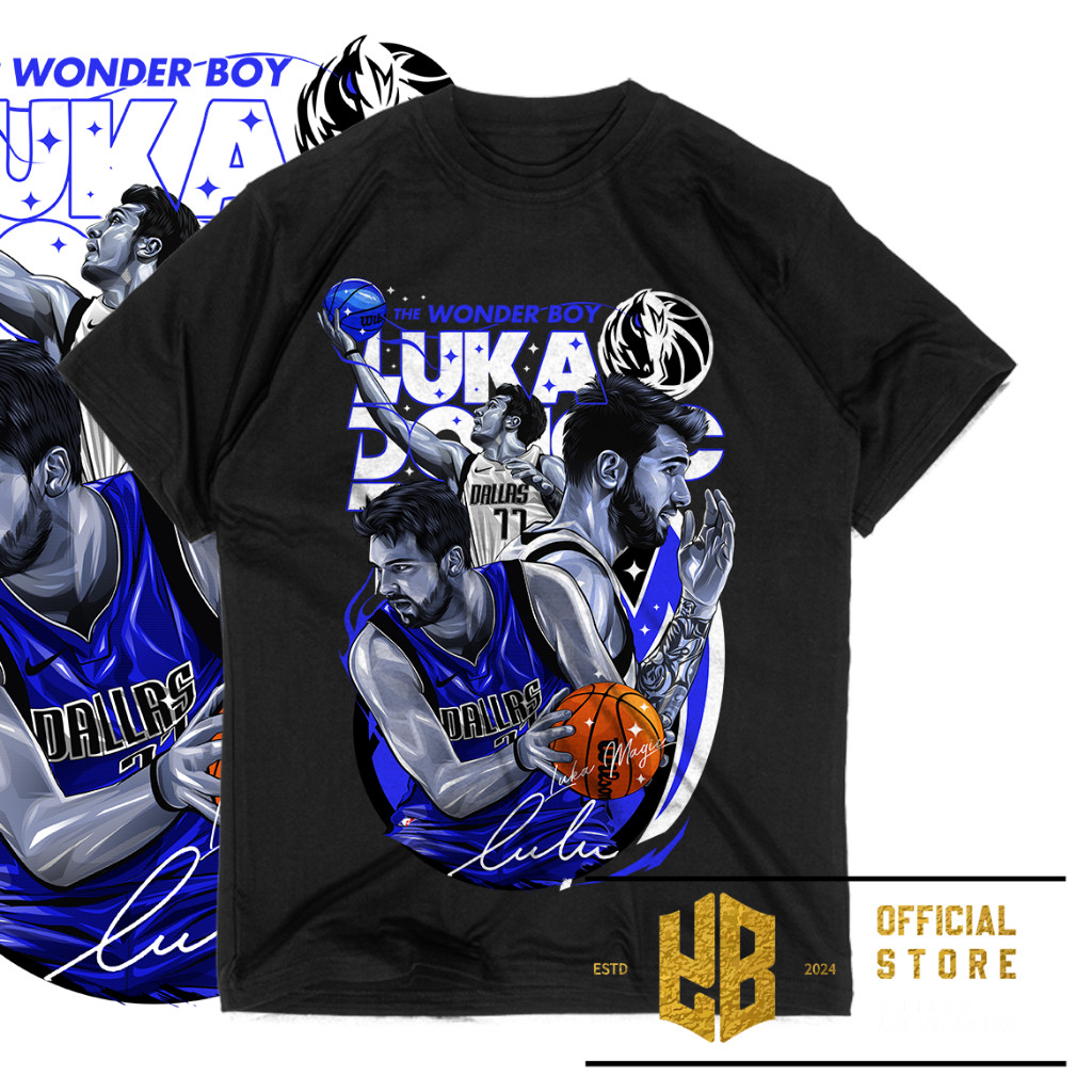 Jual NBA - Luka Doncic Magic T-Shirt - Baju - Kaos - Baju Kaos Basket ...