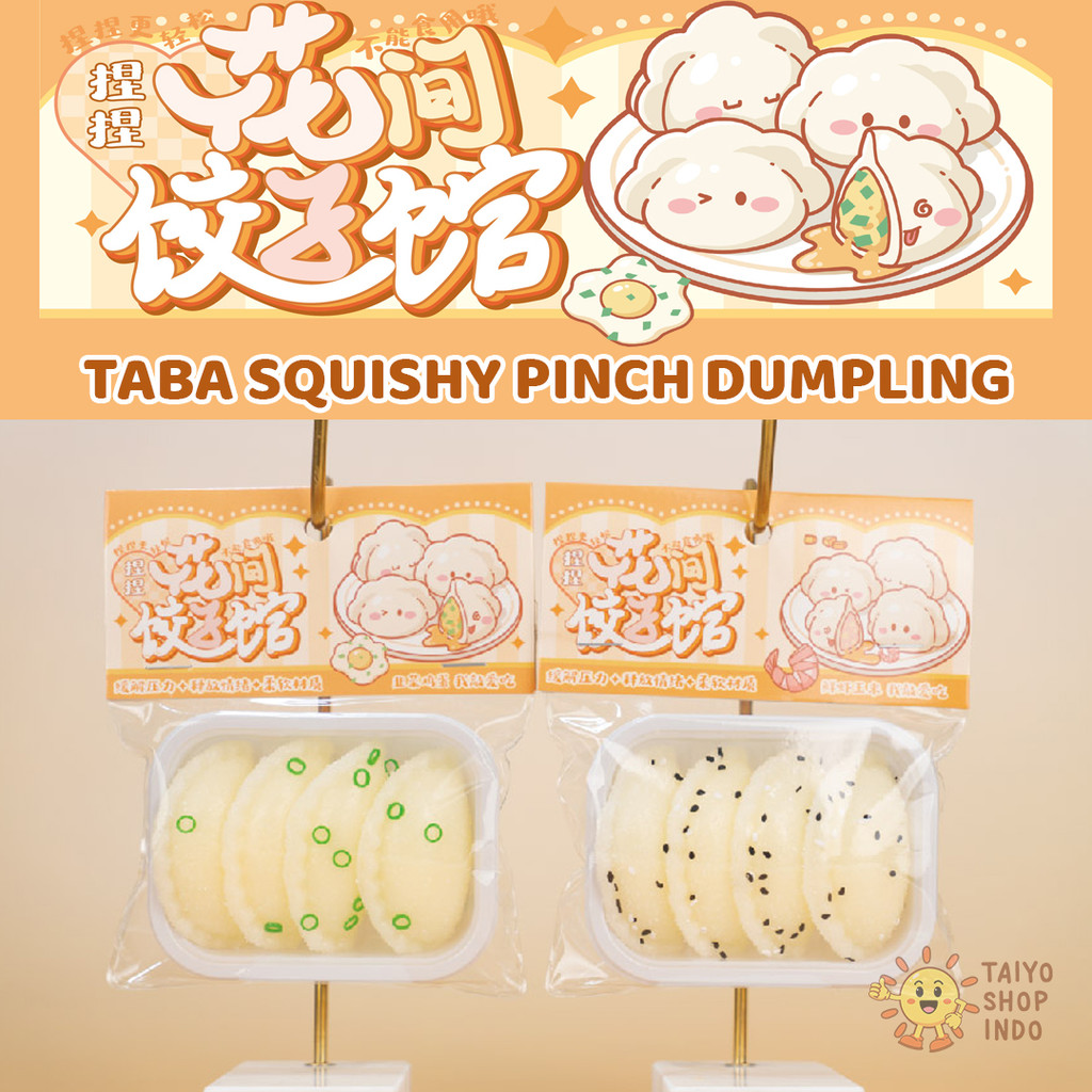 Jual TAIYO Taba Squishy Pinch Dumpling Squeeze Pencet Food Dimsum Soft ...